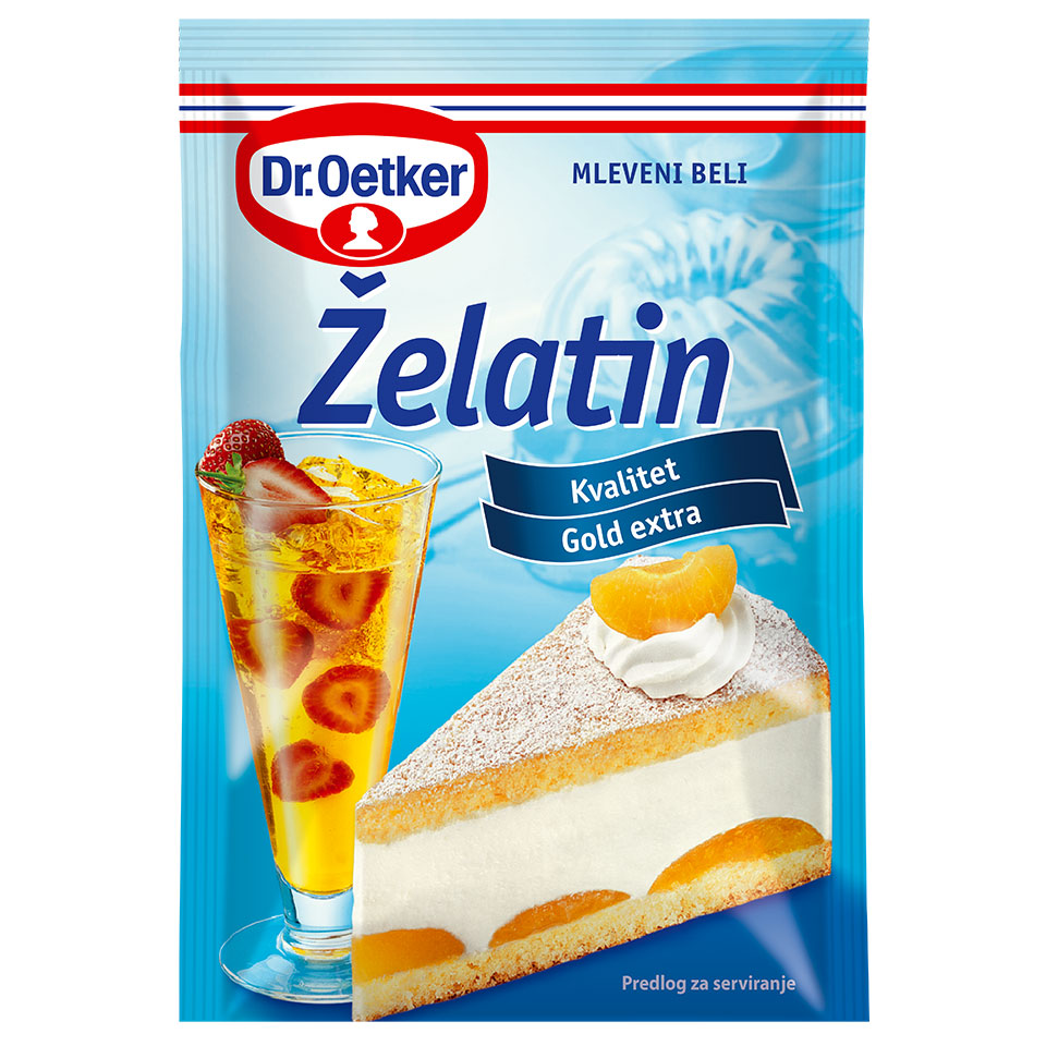 Zelatin mleveni beli Dr.Oetker 10g