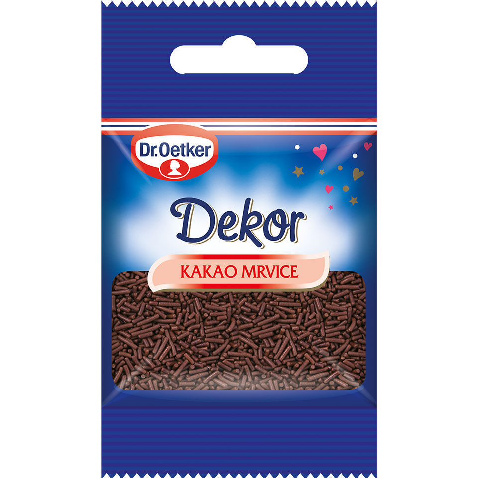 Dekorativne kakao mrvice Dr.Oetker 10g