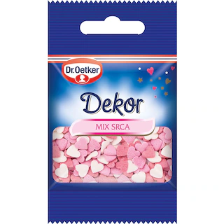 Dekorativni mix srca Dr.Oetker 10g