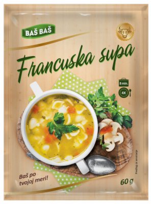 SUPA BISTRA FRANCUSKA BAS BAS 60G
SUPA BISTRA FRANCUSKA BAS BAS 60G