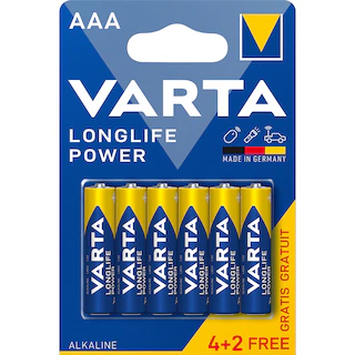 Baterija alkalna LL Power LR03 Varta 4+2