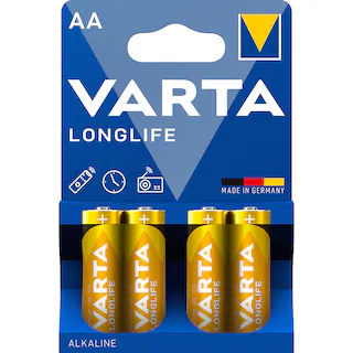 Baterija alkalna Longlife LR6 Varta 4/1