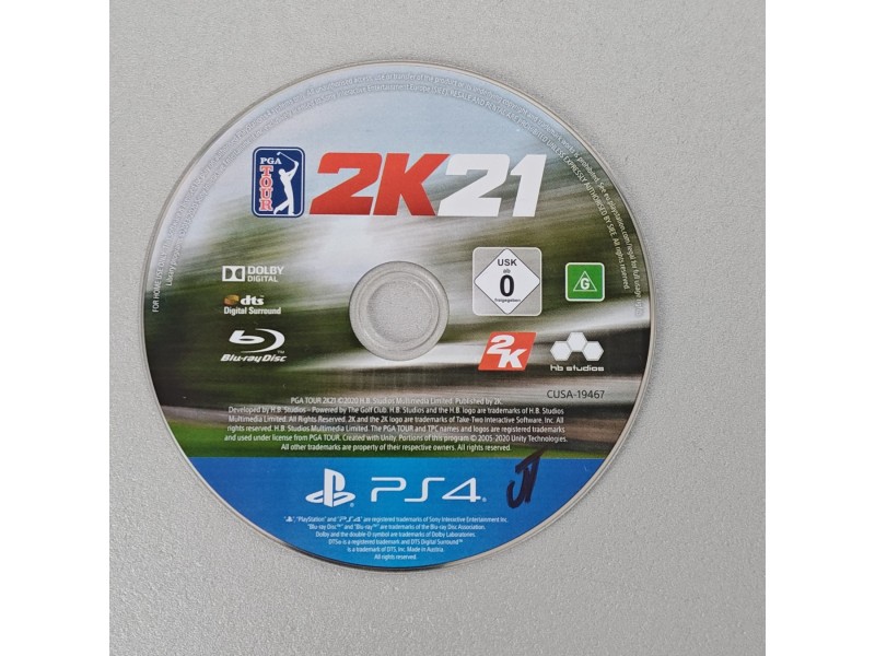 PGA Tour 2K21 PS4