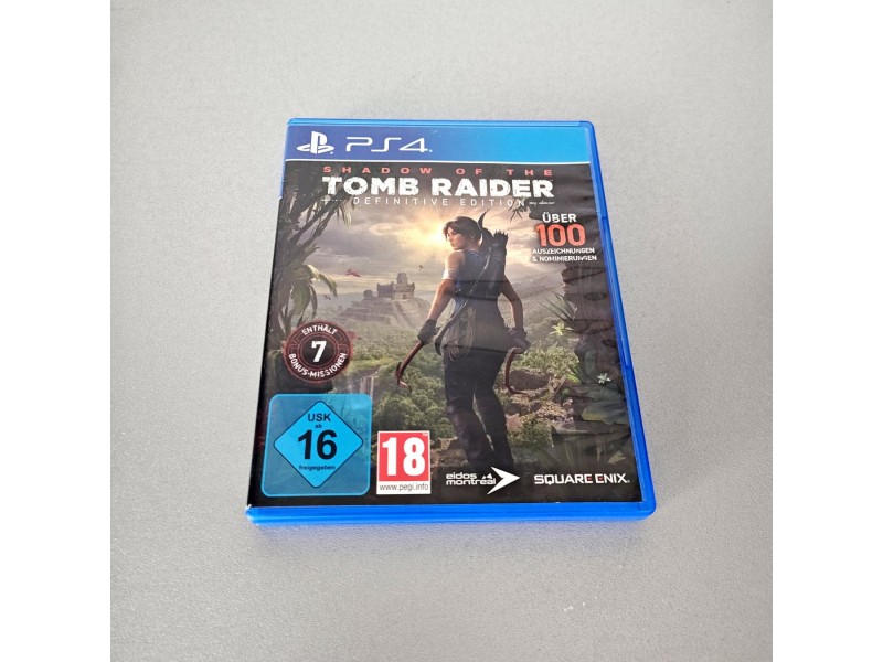 Shadow of the Tomb Raider Definitive Edition PS4