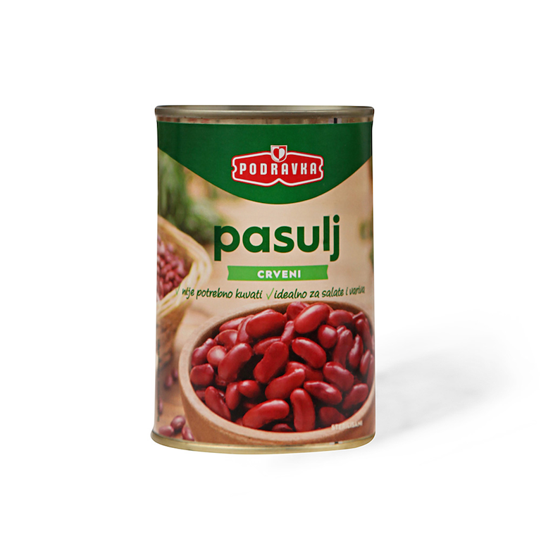 Pasulj crveni Podravka 400g