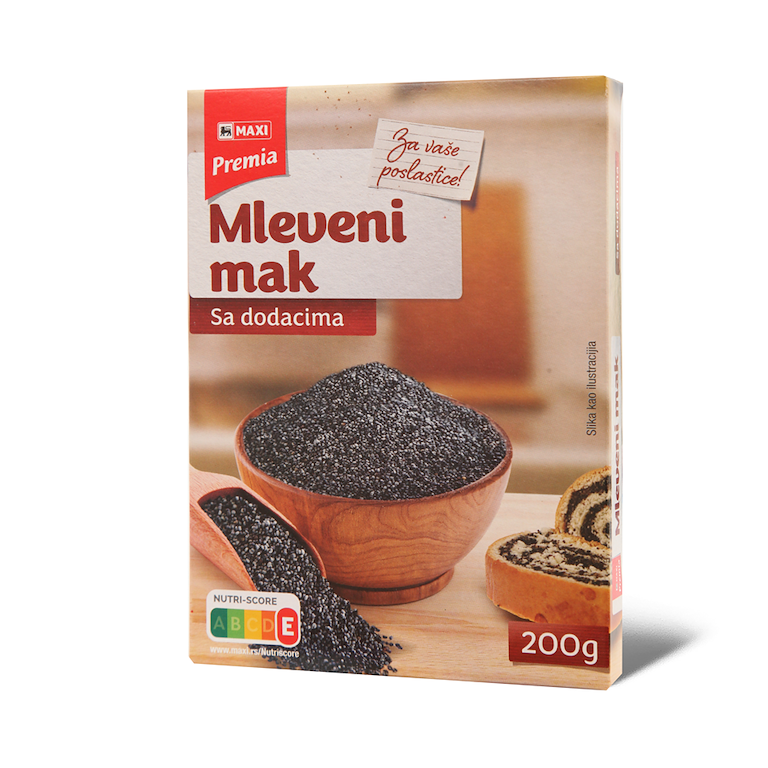 Mak mleveni Premia 200g