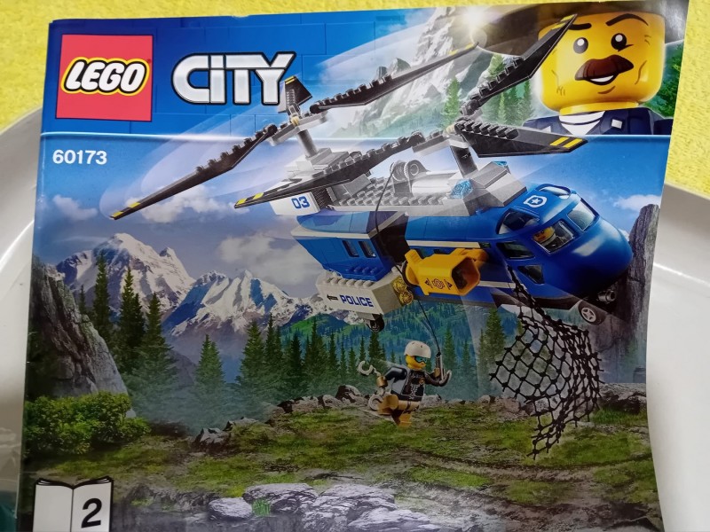 Lego helikopter 60173 NOVO