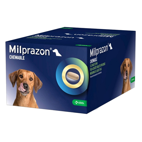 MILPRAZON Chewable tablete za pse 12.5mg/125mg (1kom)