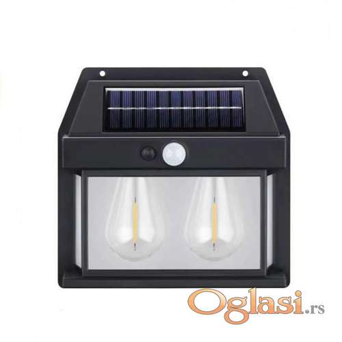 Solarna led lampa dve sijalice Model BK-888-2