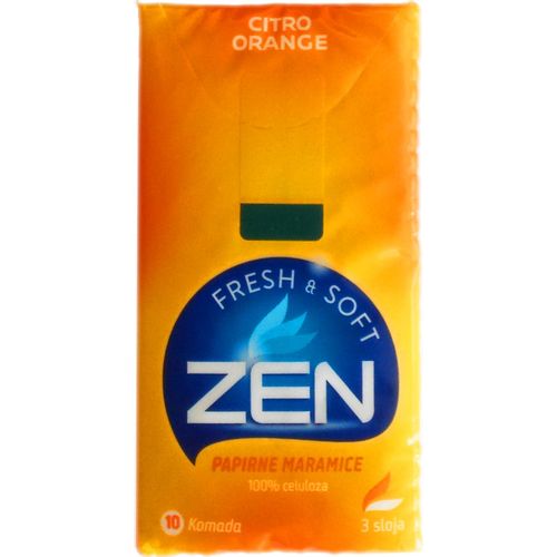 Zen papirna maramica citro orange 3sl