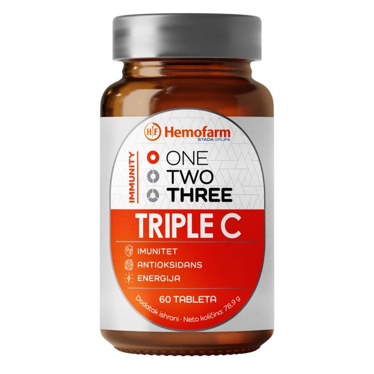 One Two Three tabl vitamin triple c 60/1 one two three