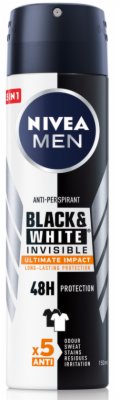 DEO SPREJ B&W ULTIMATE IMPACT MEN 150ML NIVEA
DEO SPREJ B&W ULTIMATE IMPACT MEN 150ML NIVEA