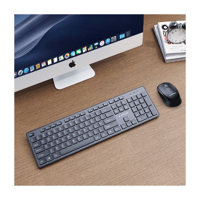 KBS-WCH-04 Gembird tastatura US + bezicni mis USB, US layout