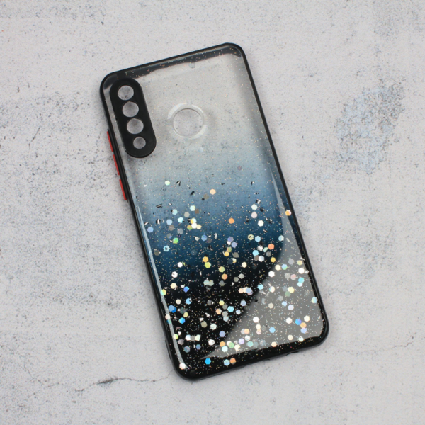 Torbica Frame Glitter za Huawei P30 Lite crna