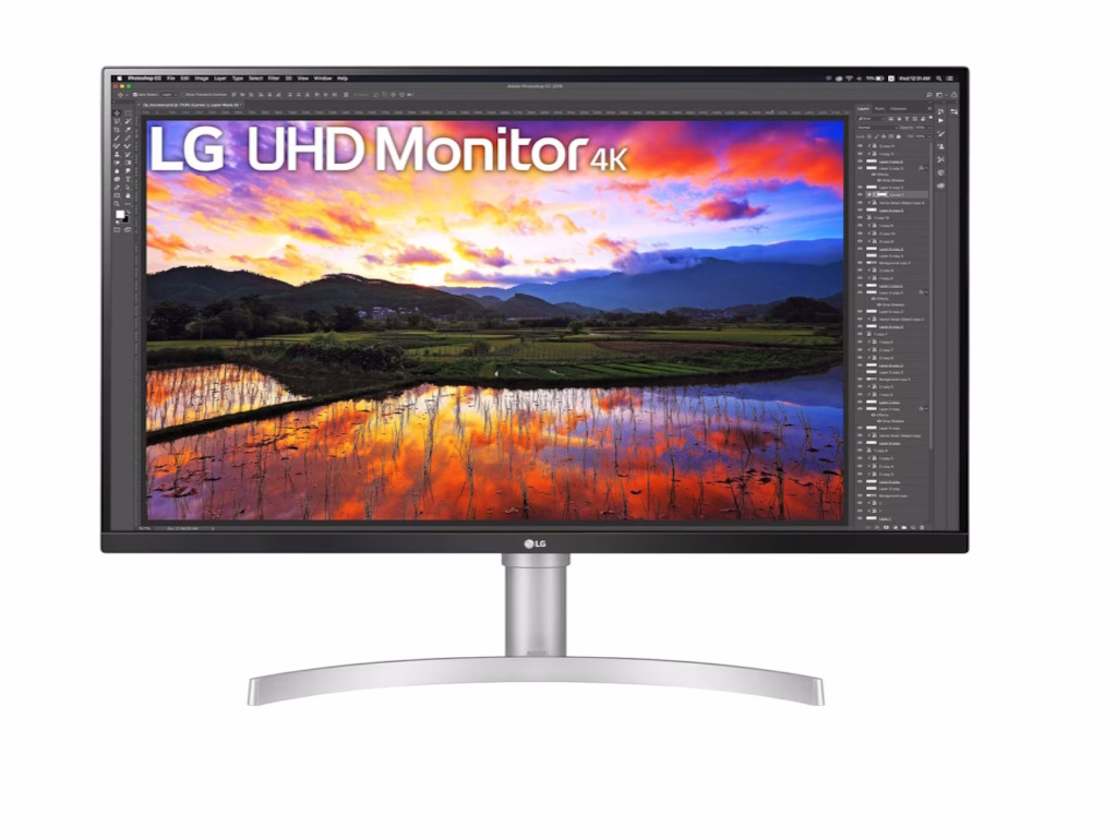 LG Monitor 31.5" 32UN650P-W