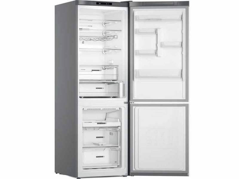 Frižider WHIRLPOOL W7X 92I OX samostojeći/ kombinovani/ No Frost/ 207,7x59,6x67,8cm/ 263+104l/ inox