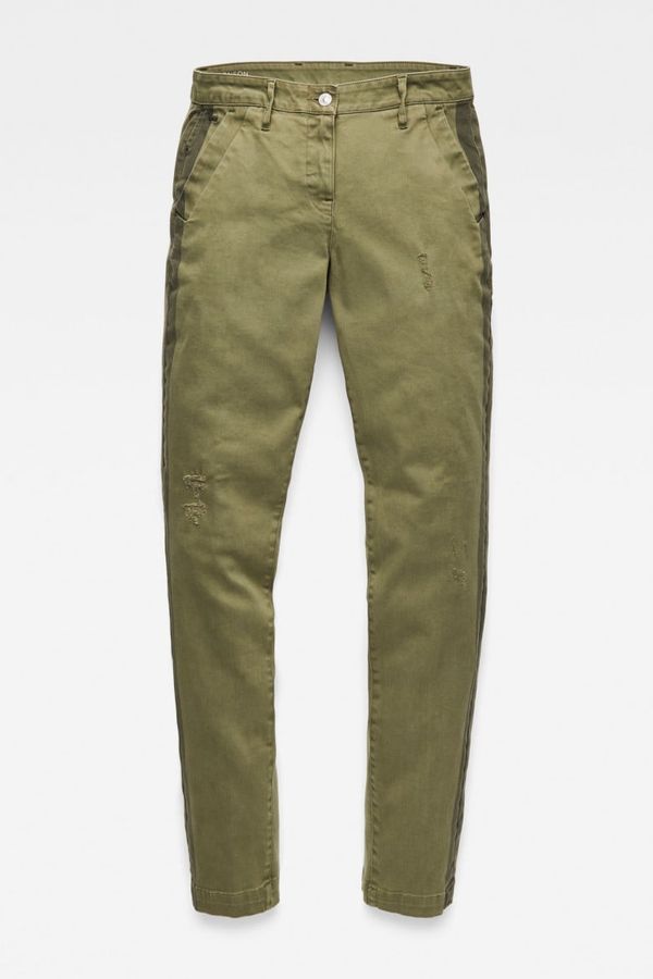 PANTS - G-STAR BRONSON MID SKINNY ANKLE WMN OLIVE