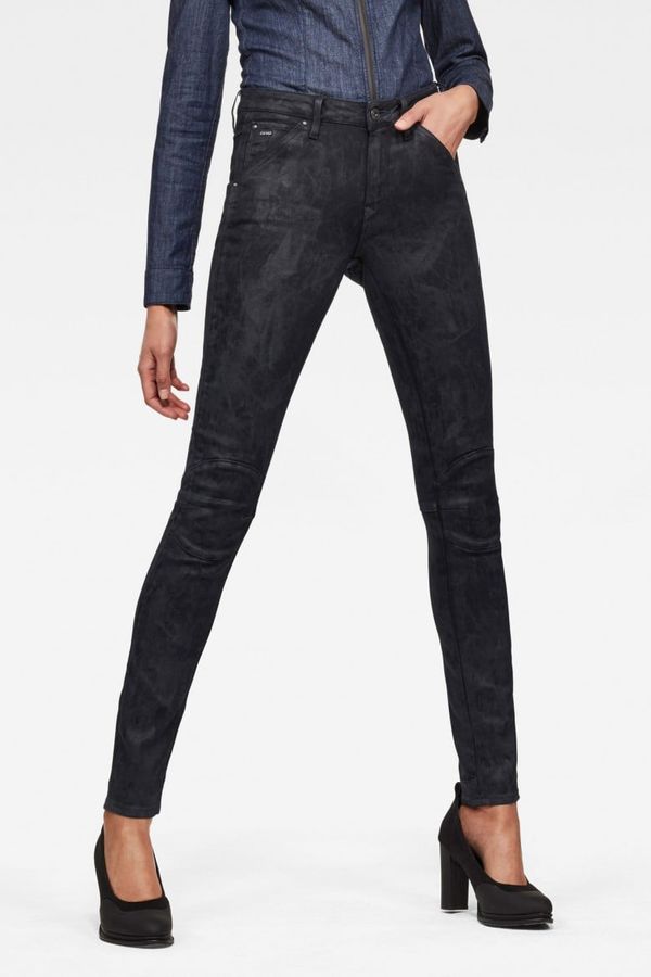JEANS - G-STAR 5622 MID SKINNY WMN BLACK
