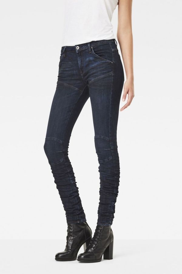 JEANS - G-STAR 5620 STAQ 3D MID SKINNY WMN BLUE