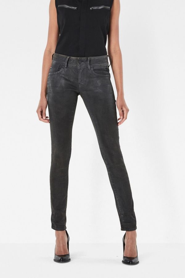 JEANS - G-STAR LYNN MID SKINNY WMN BLACK