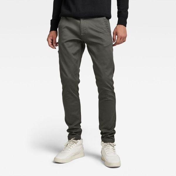 G-STAR PANTS - SKINNY CHINO 2.0 GREEN