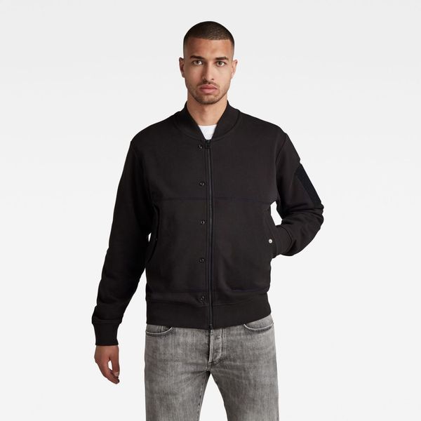 G-STAR SWEATSHIRT - BOMBER SW BLACK