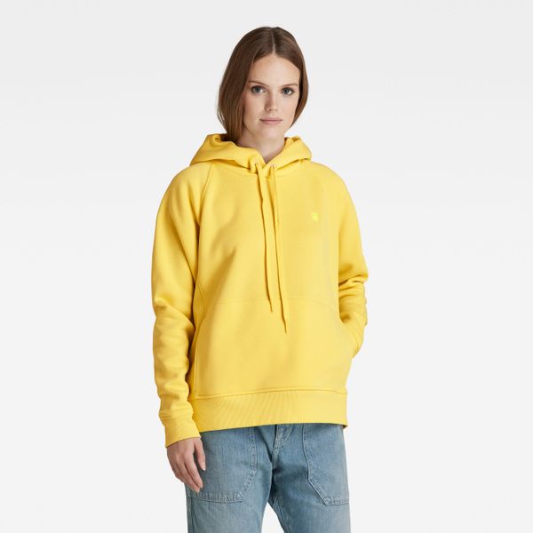 G-STAR SWEATSHIRT - PREMIUM CORE 2.0 HDD SW WMN YELLOW