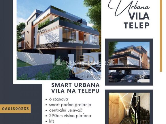 Stan u izgradnji - urbana vila - 3,0 - 60m2 - Telep