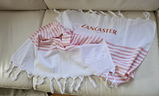 Lancaster beach towel, nov/ pamuk