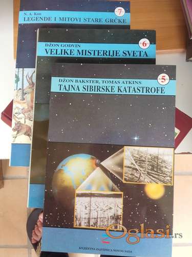 N.A.Kun: LEGENDE I MITOVI STARE GRČKE; VELIKE MISTERIJE SVETA; TAJNA SIBIRSKE KATASTROFE