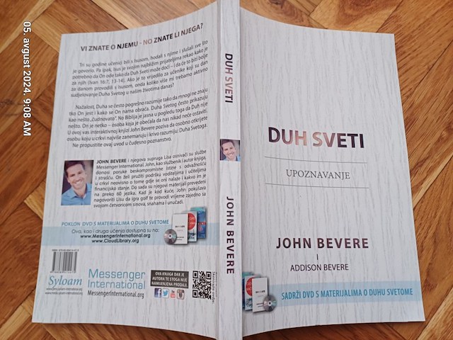 JOHN BEVERE, DUH SVETI, UPOZNAVANJE