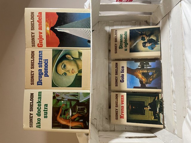 SIDNEY SHELDON KOMPLET 1-6 SIDNI ŠELDON