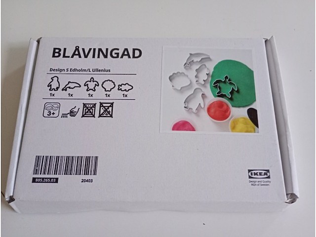 Kalupi za plastelin, IKEA, NOVO