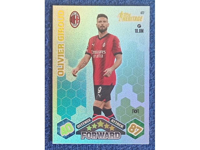 2023/24 Match Attax UEFA CL Giroud Heritage