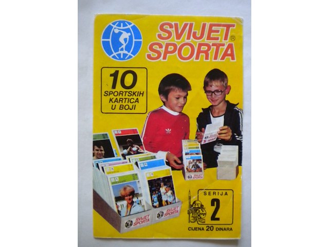 Omotnica `Svijet sporta` serija 2