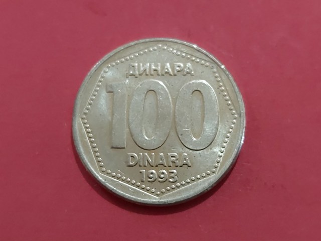 SRJ  - 100 dinara 1993 god