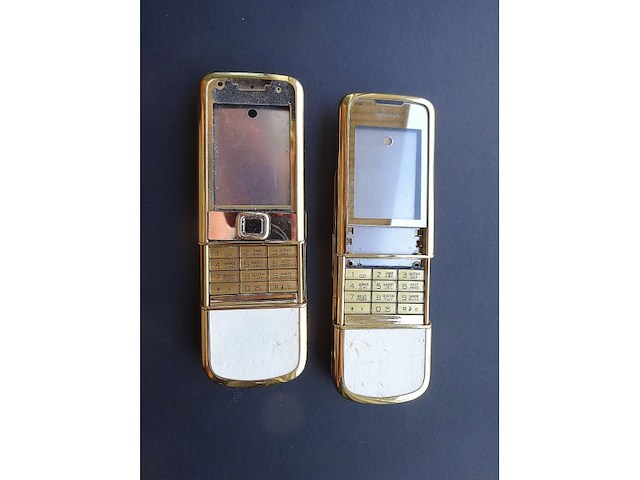 Lot od dva kućišta Nokia 8800 Gold