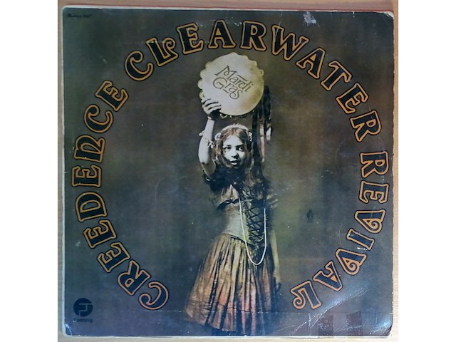 LP CREEDENCE C.R. - Mardi Gras (1972) India, G+/VG-