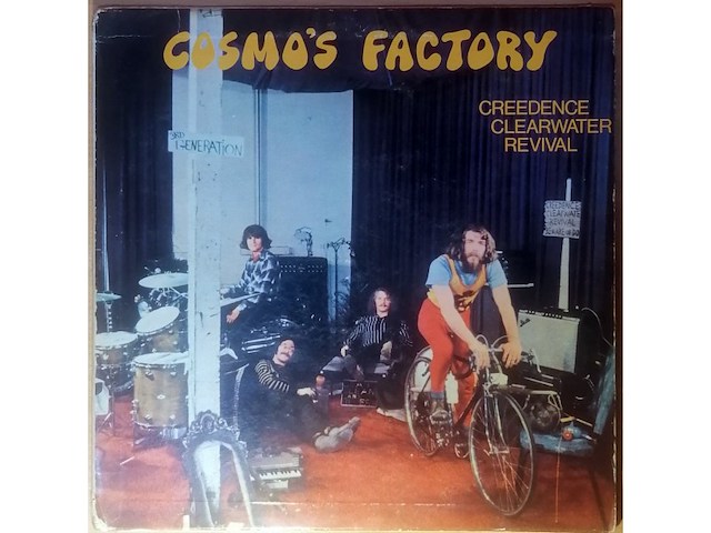 LP CREEDENCE C.R. - Cosmo`s Factory (1970) India, VG