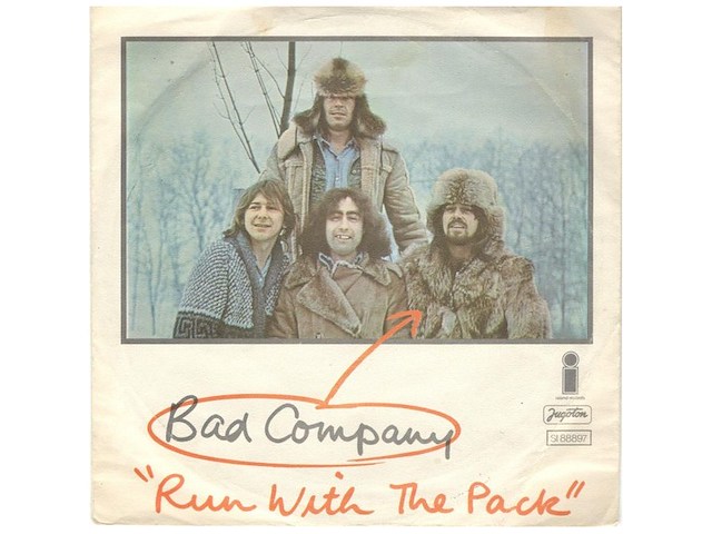 Bad Company – Run With The Pack 7`