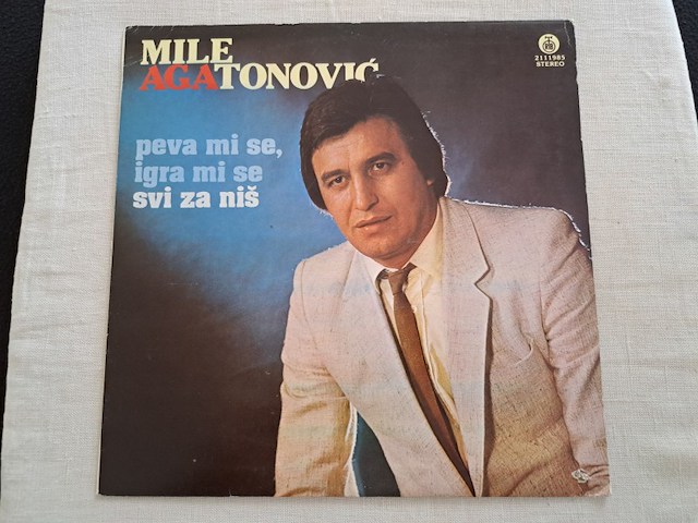 Mile Agatonović - Peva mi se, igra mi se (MINT)