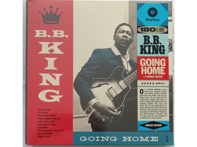 B.B.KING  -  GOING  HOME  ( Novo !!! )