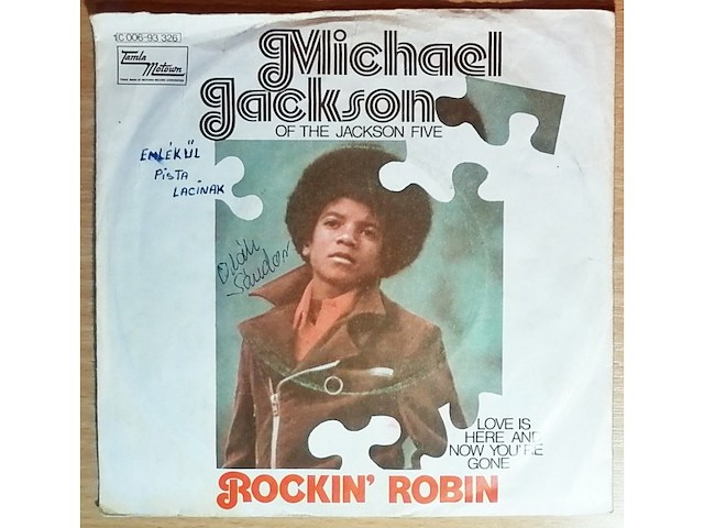 SP MICHAEL JACKSON - Rockin` Robin (1972) Germany, VG