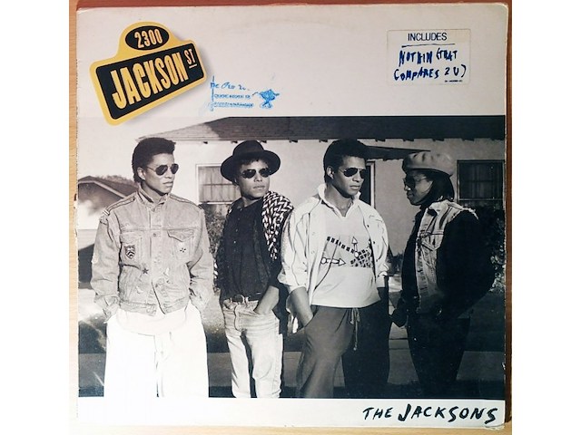 LP JACKSONS - 2300 Jackson Street (1989) Germany, VG