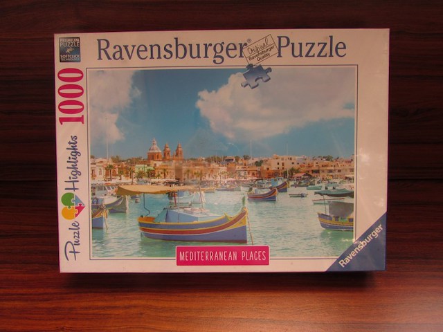 Puzzle Ravensburger 1000 delova (Malta) U celofanu!