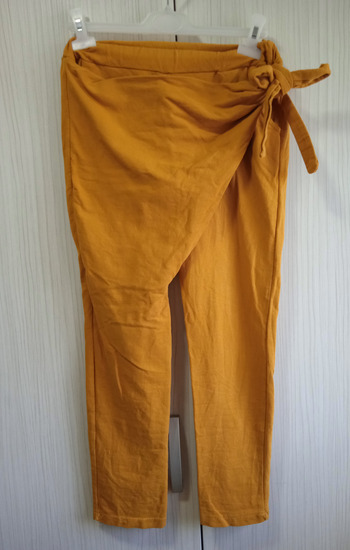 Pamucne pantalone na preklop s/m