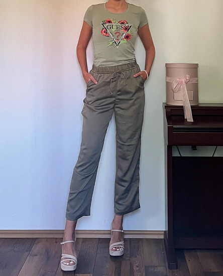 Maslinaste H&M pantalonice