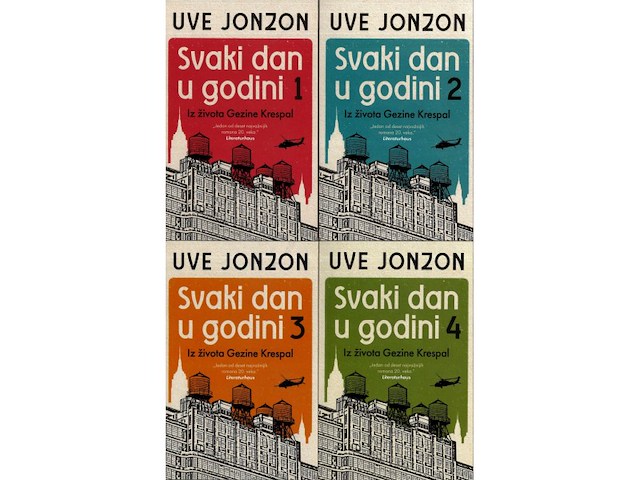 Uve Jonzon - SVAKI DAN U GODINI 1-4 (novo)