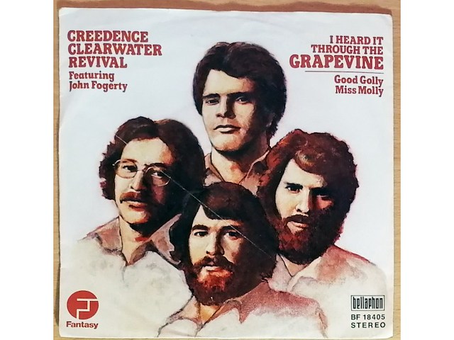 SP CREEDENCE C.R. - Grapevine (1975) Germany, VG+