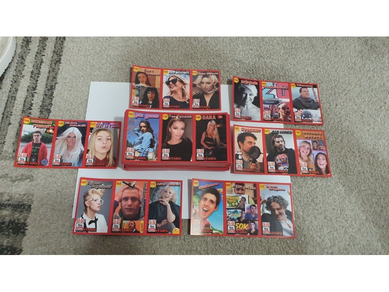 Youtubers kartice ( 405 komada )